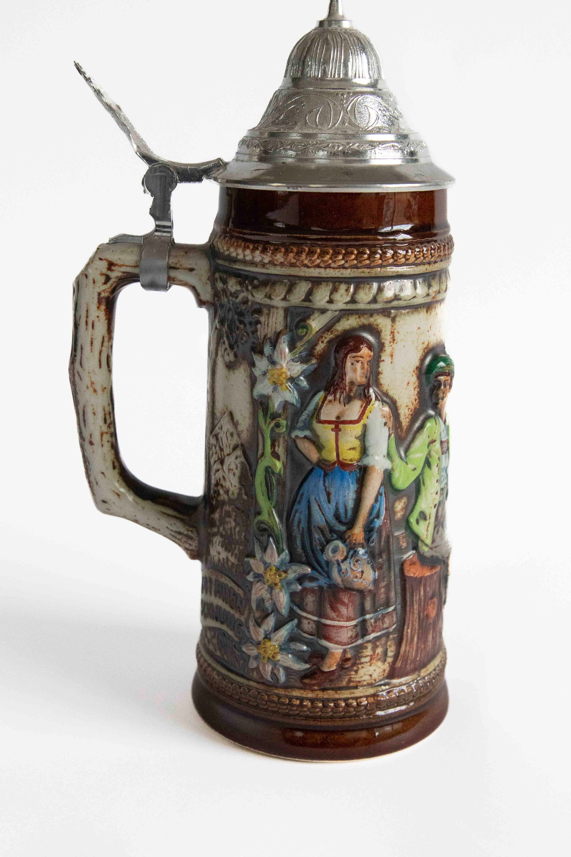 Gerz Gerzit Vintage West Germany Beer Stein einkuhler - Etsy
