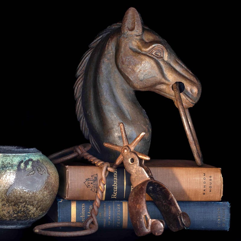 Antique Cast Iron Hitching Post - Etsy