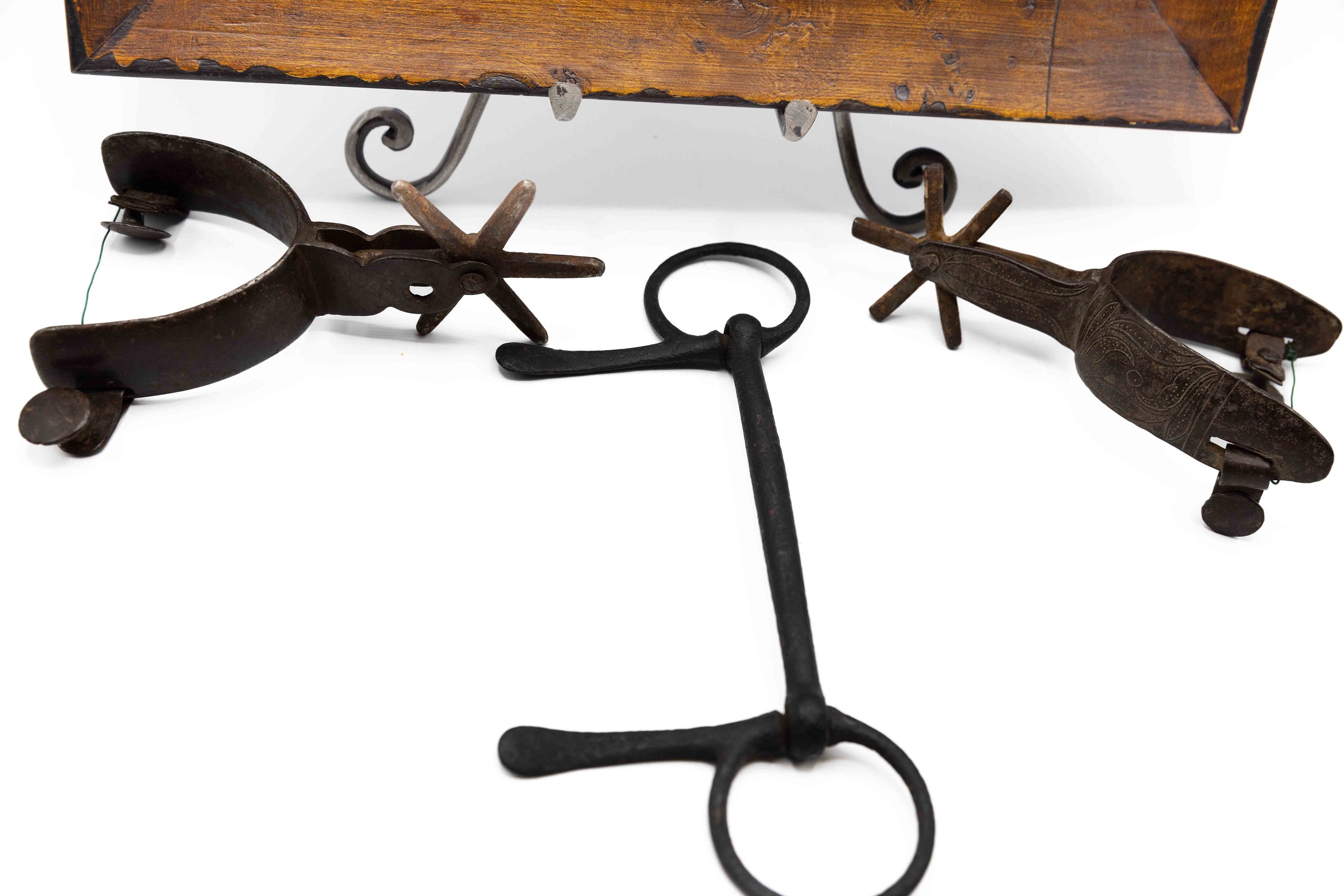 Antique Iron Horse Bits Harness Bits Equestrian, Rustic Decor, Farm ...