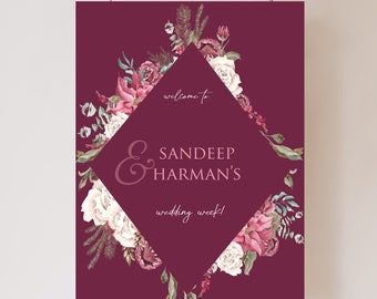 Wedding Week Welcome Sign - Etsy