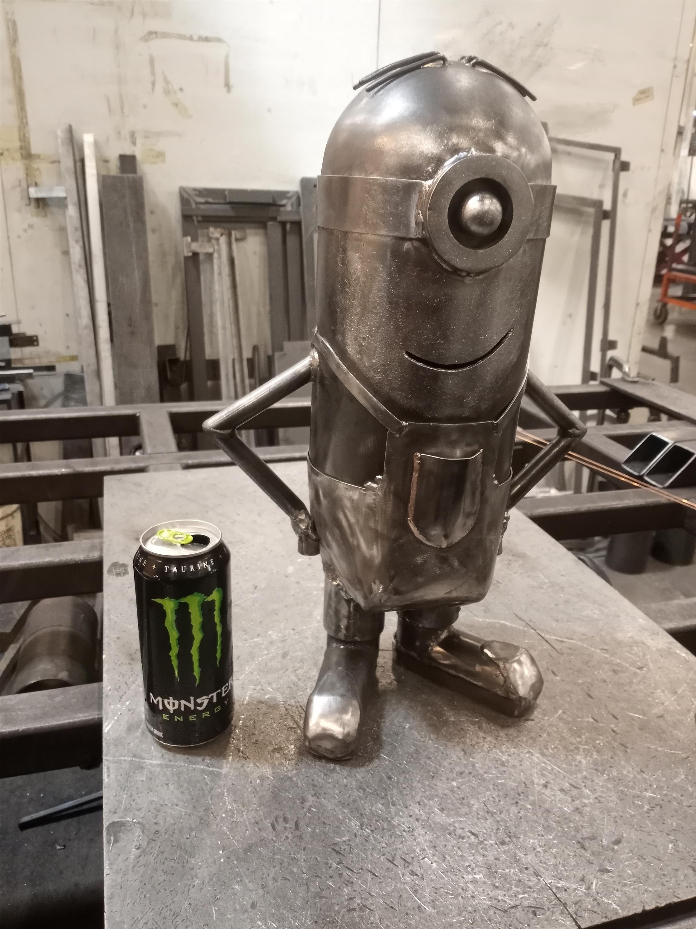 Handmade 18.25 Inch Minion Sculpture, Rare Find - Etsy