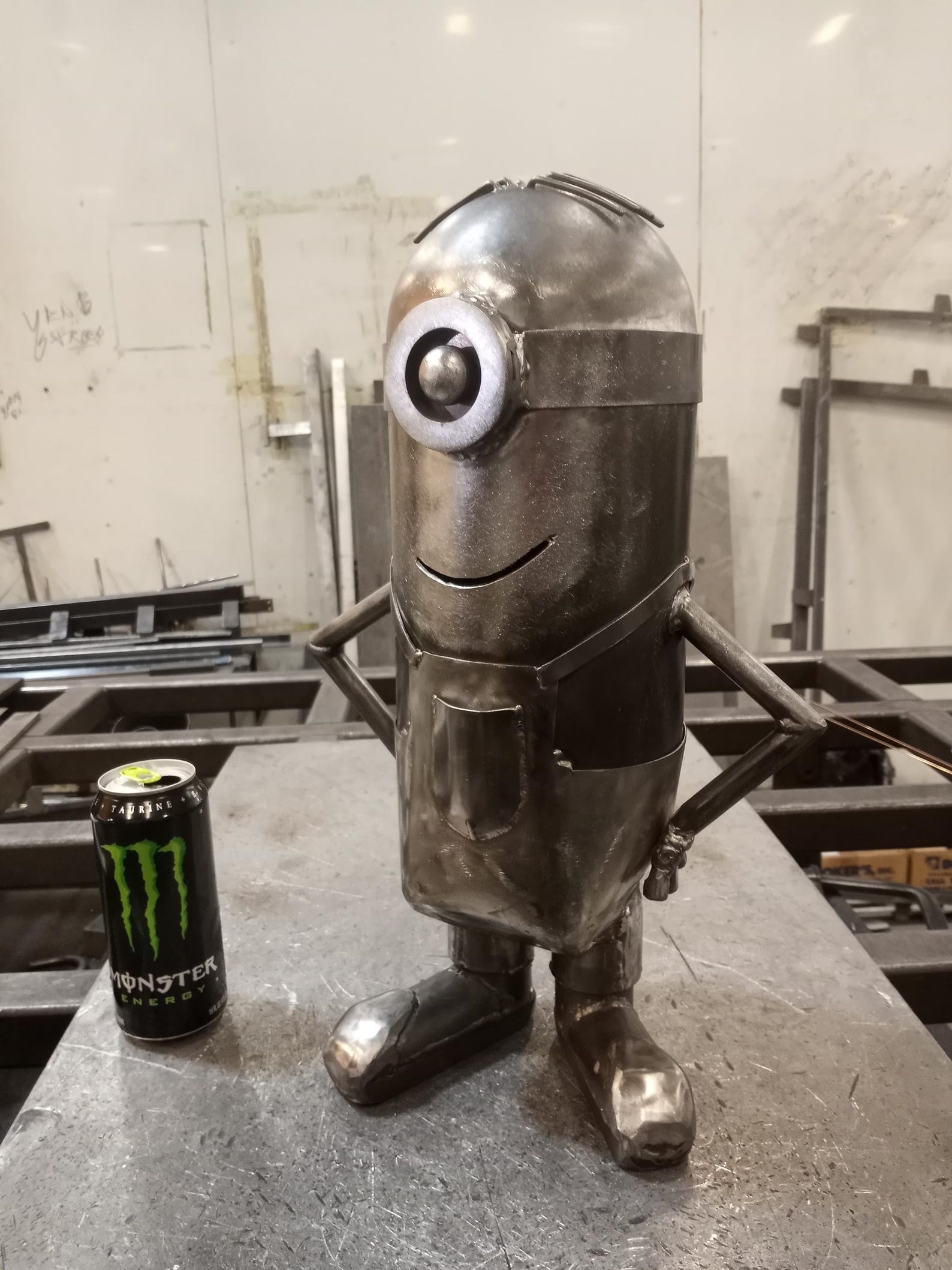Handmade 18.25 Inch Minion Sculpture, Rare Find - Etsy