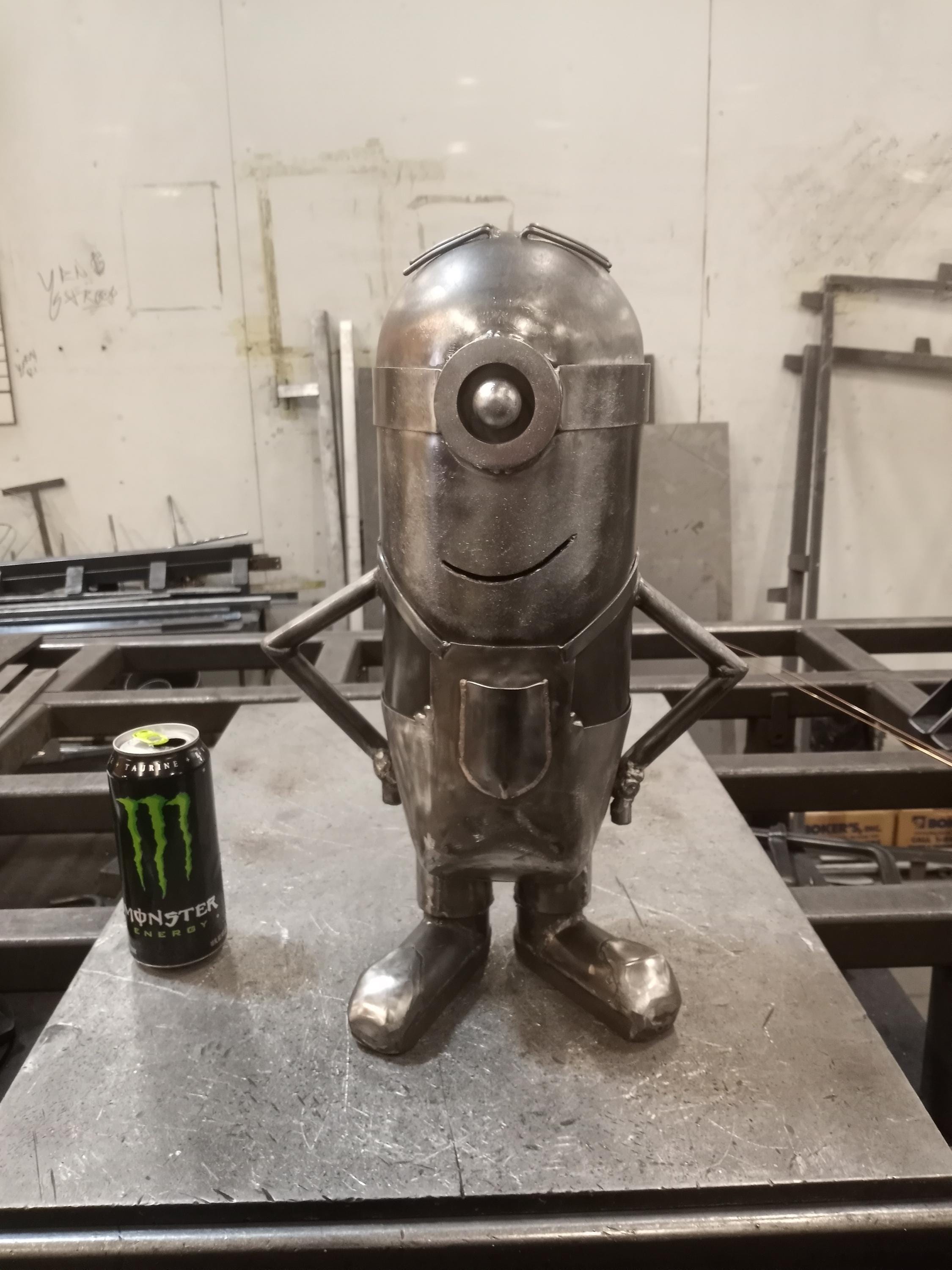Handmade 18.25 Inch Minion Sculpture, Rare Find - Etsy
