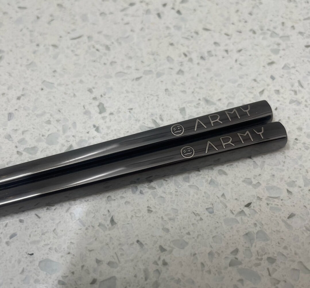 BTS Jungkook Army Tattoo Chopsticks Namjoon J Hope Suga Jimin V Jin - Etsy