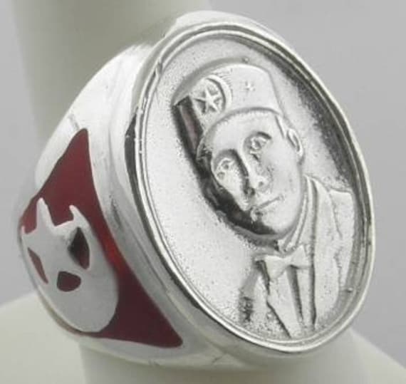 Hon. Elijah Muhammad Ring With Crescents or Allah/muhammad on | Etsy