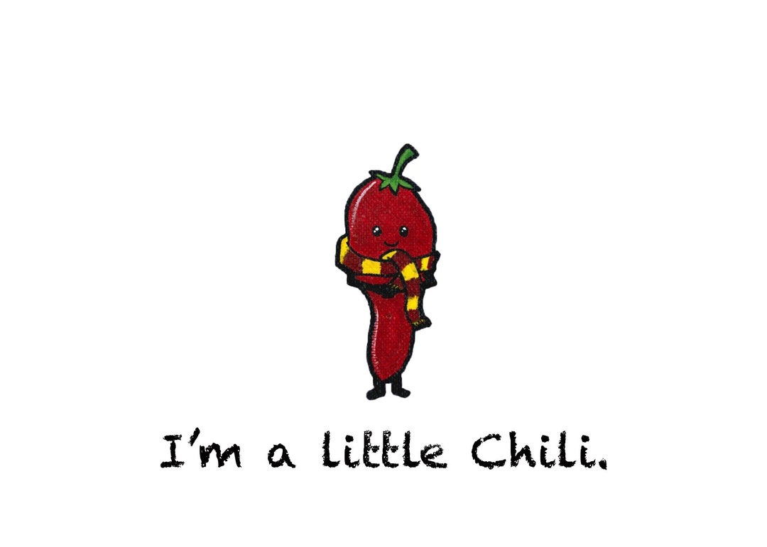 I'm a Little Chili. - Etsy