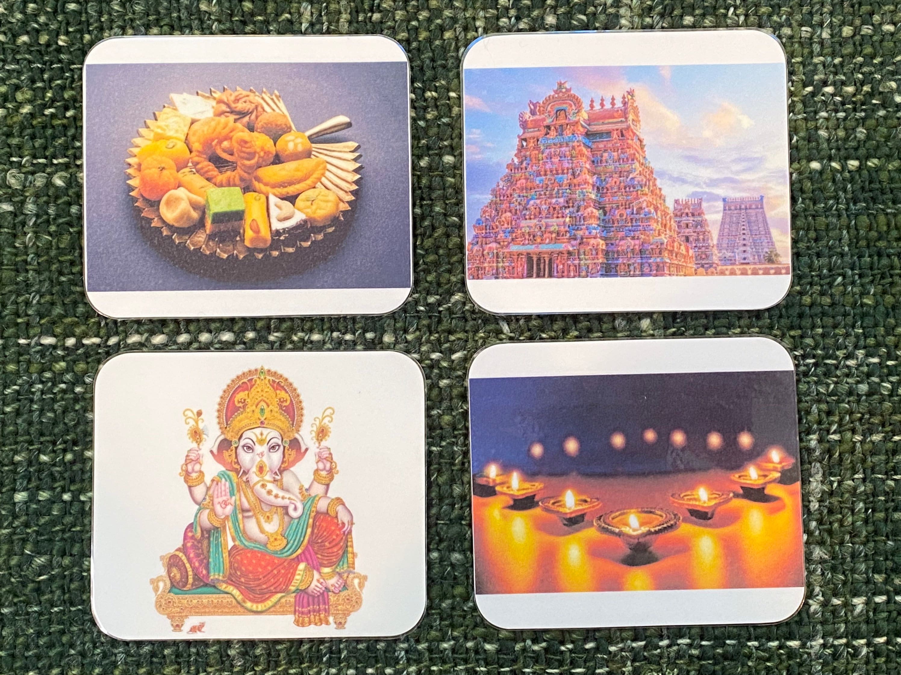 Diwali 3-part Montessori Language Cards PDF - Etsy