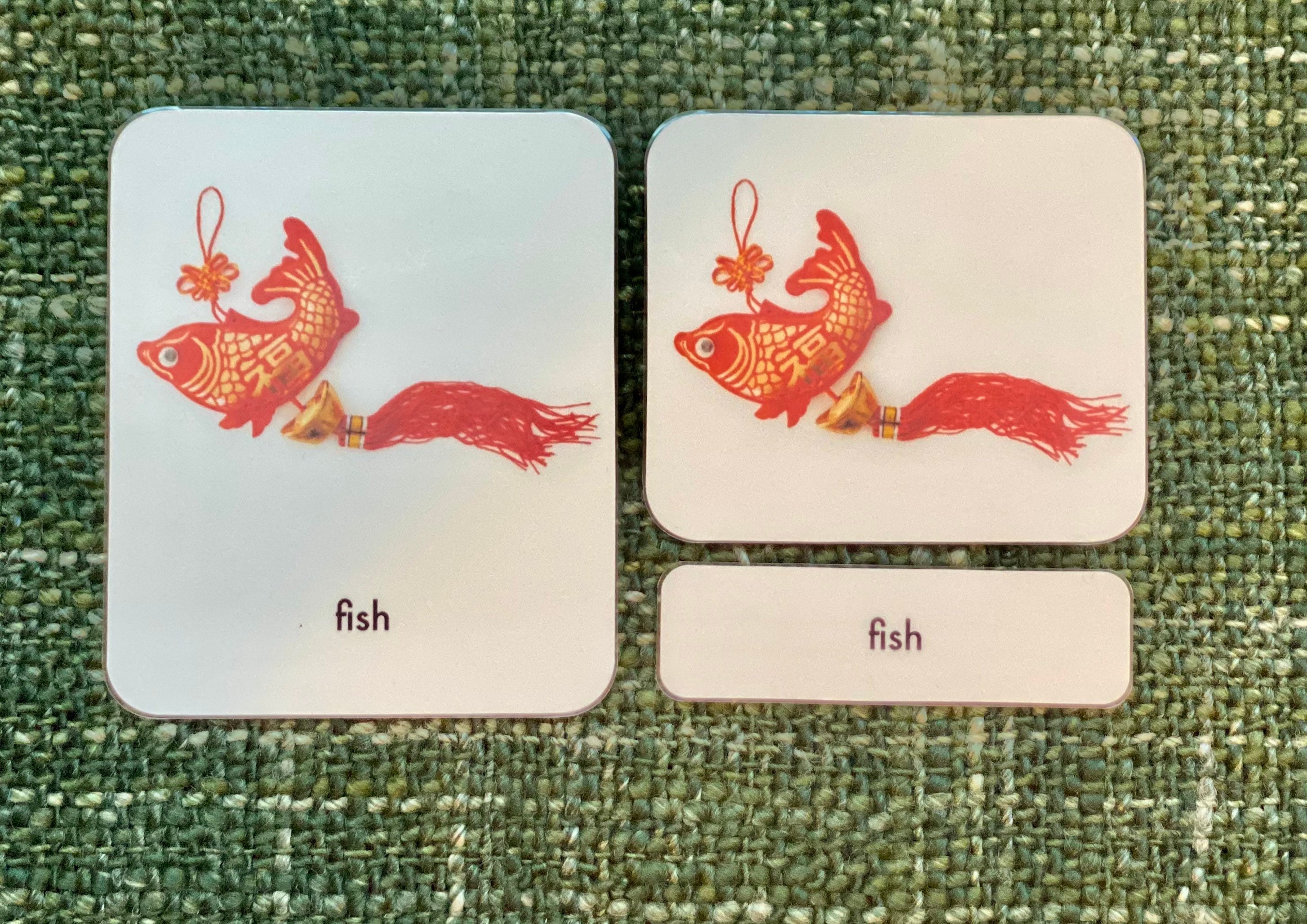 Lunar New Year 3-part Montessori Language Cards PDF - Etsy