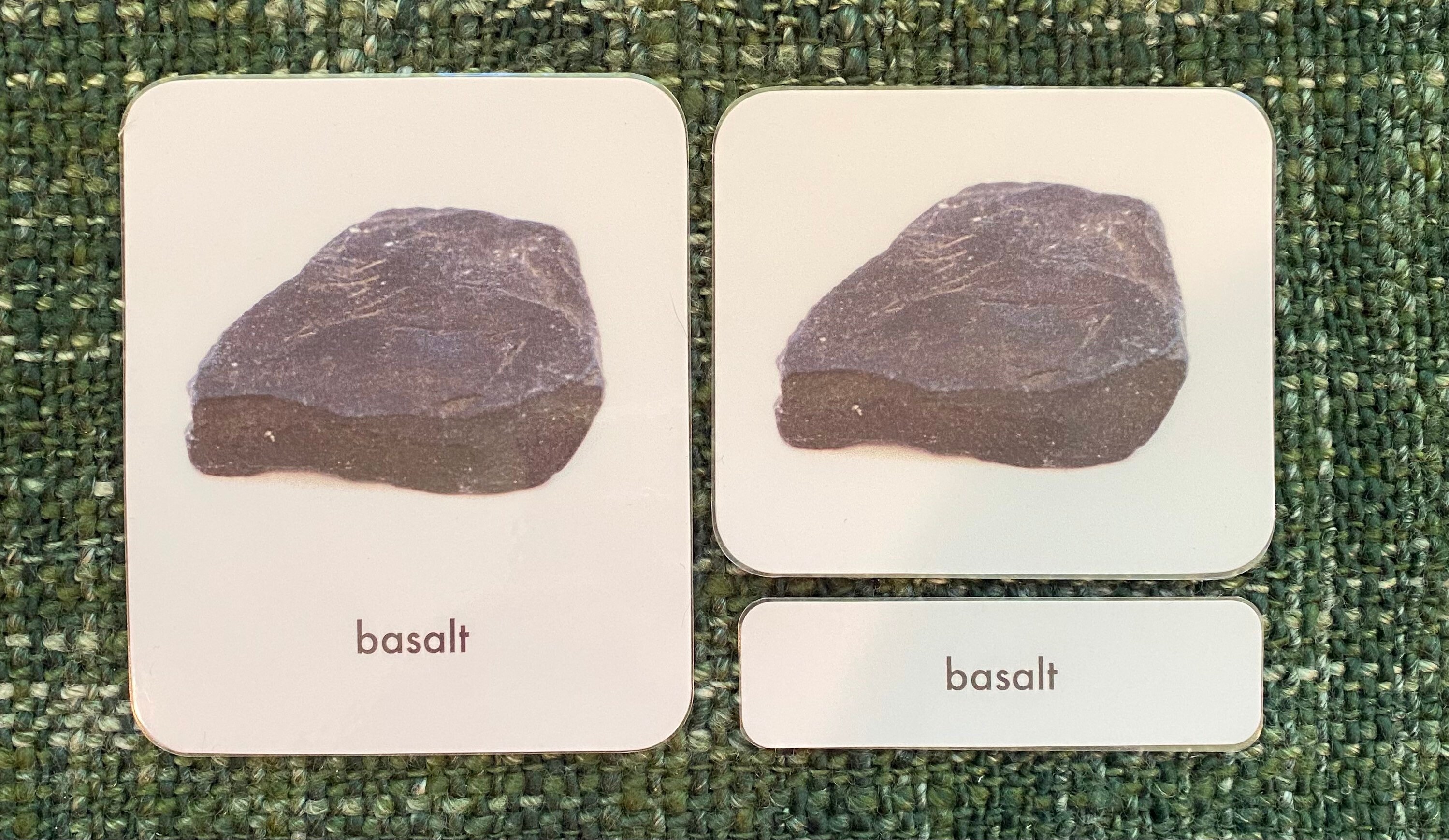 Types of Rocks 3-part Language Cards PDF - Etsy