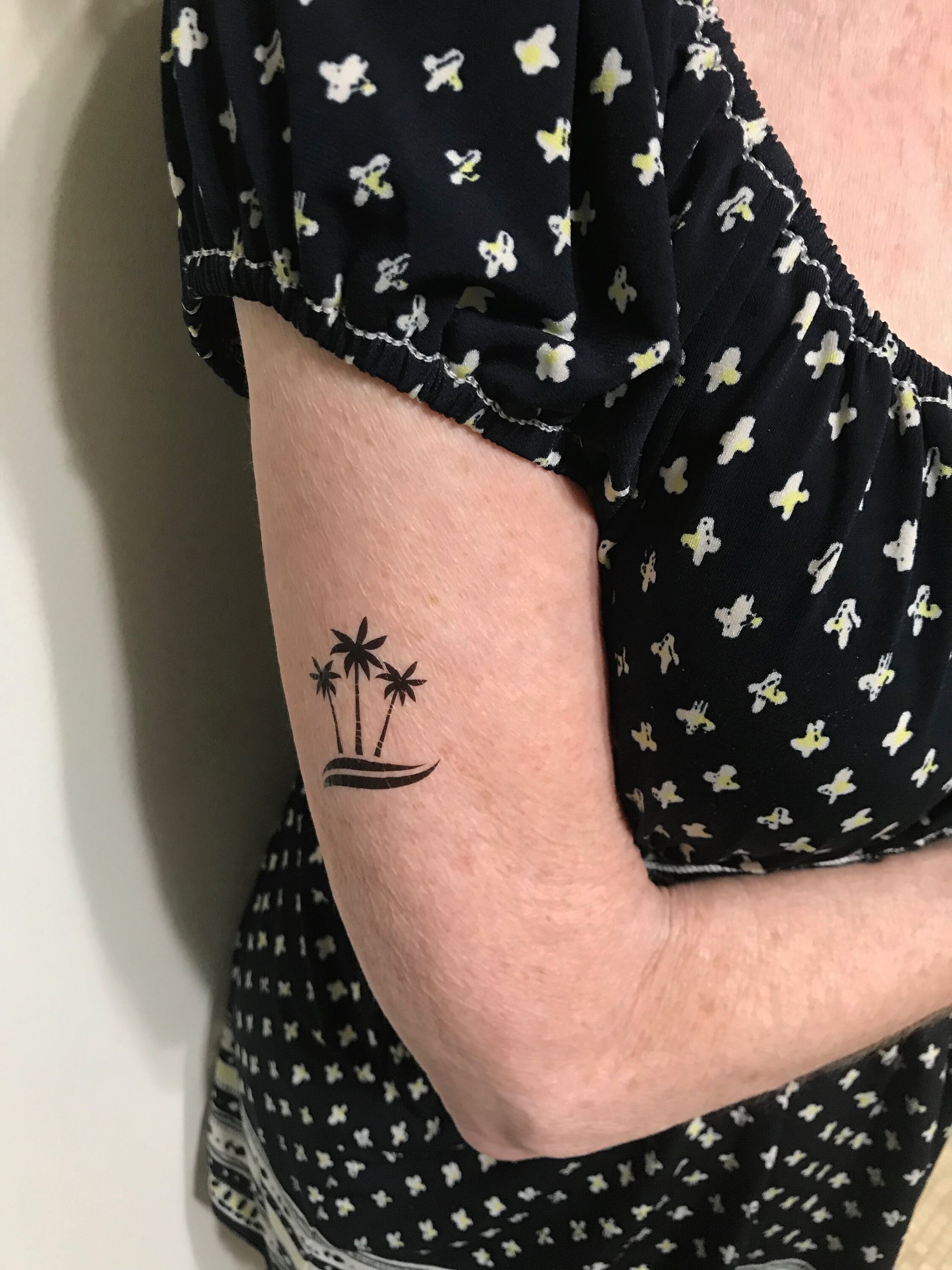 BEACH TATTOO (5) Temporary Tattoo Designs - Etsy