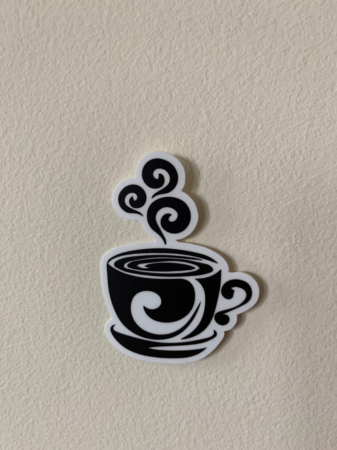 COFFEE CUP STICKER Free Shipping - Etsy