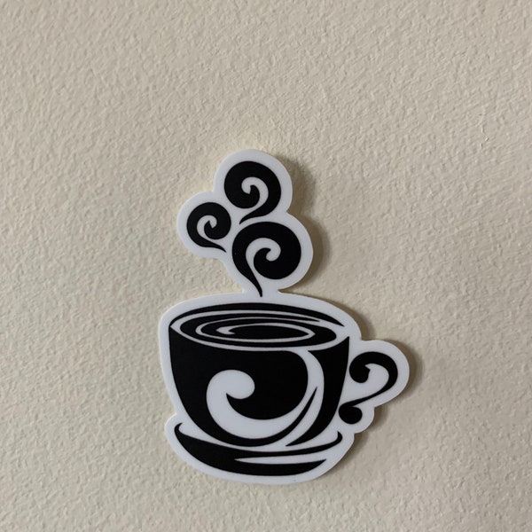 Coffee Cup Stickers - Etsy
