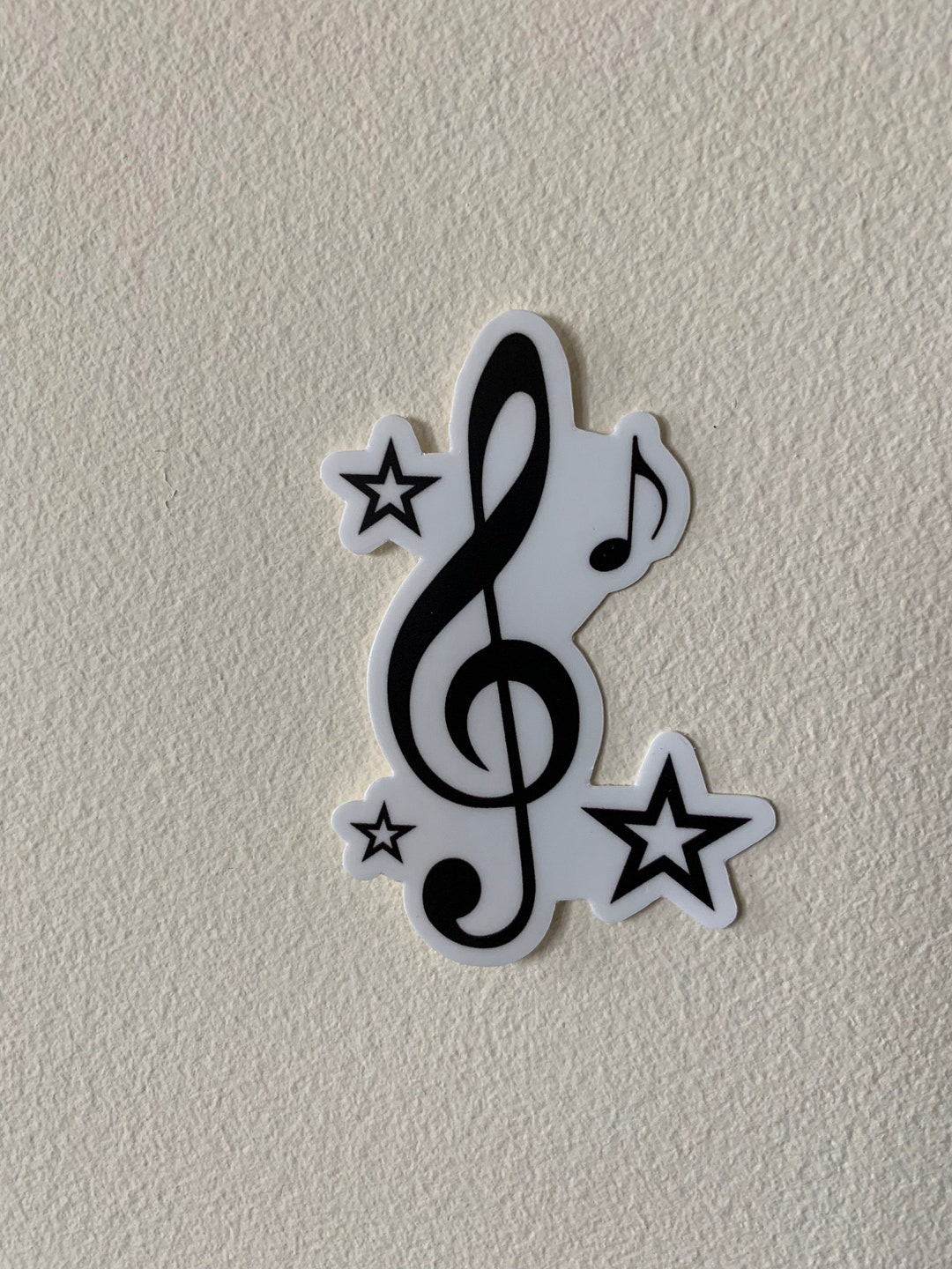 MUSIC NOTE STICKER Free Shipping - Etsy