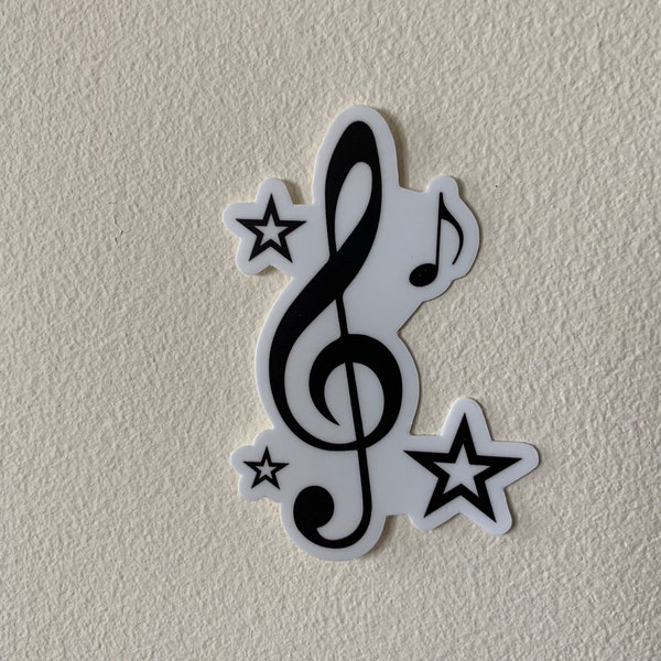 Music Note Sticker - Etsy