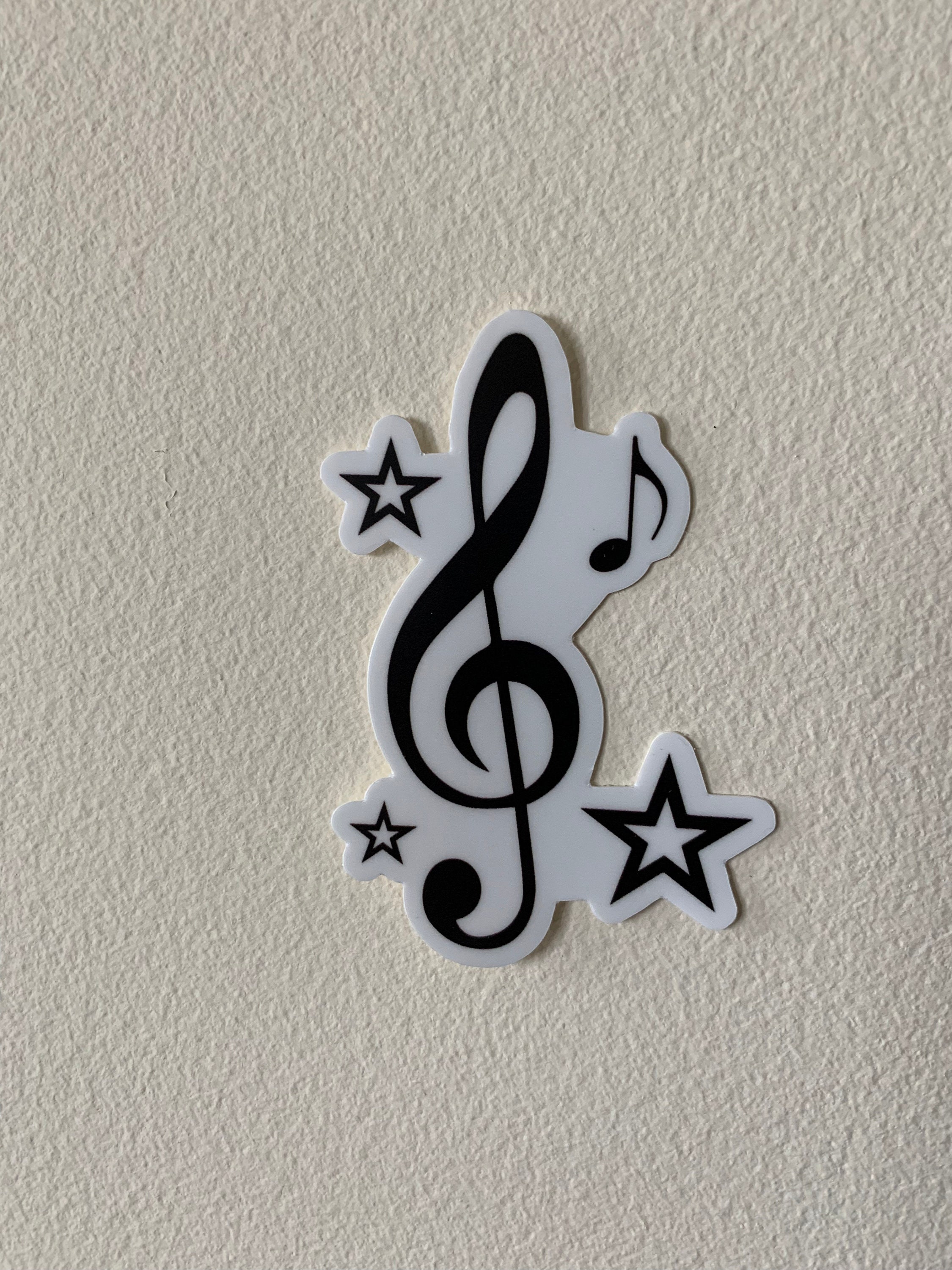 MUSIC NOTE STICKER Free Shipping - Etsy