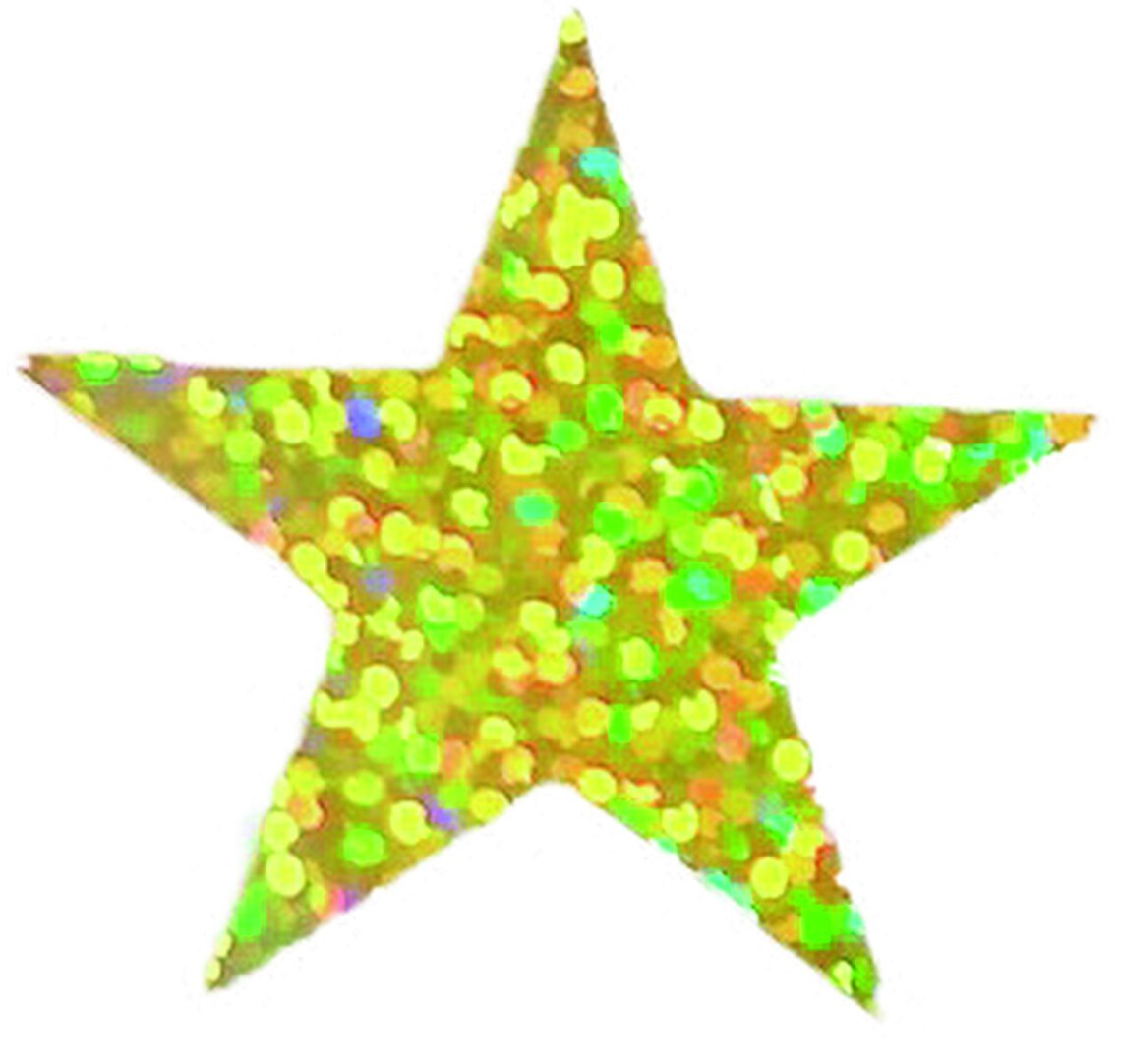 Glitter Stars, Glitter Stickers, Vinyl Star Stickers, Glitter Decals ...