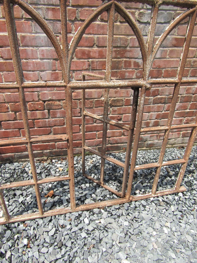 English Cast Iron Gothic Prison Cell Windows 1800s Garden Art - Etsy
