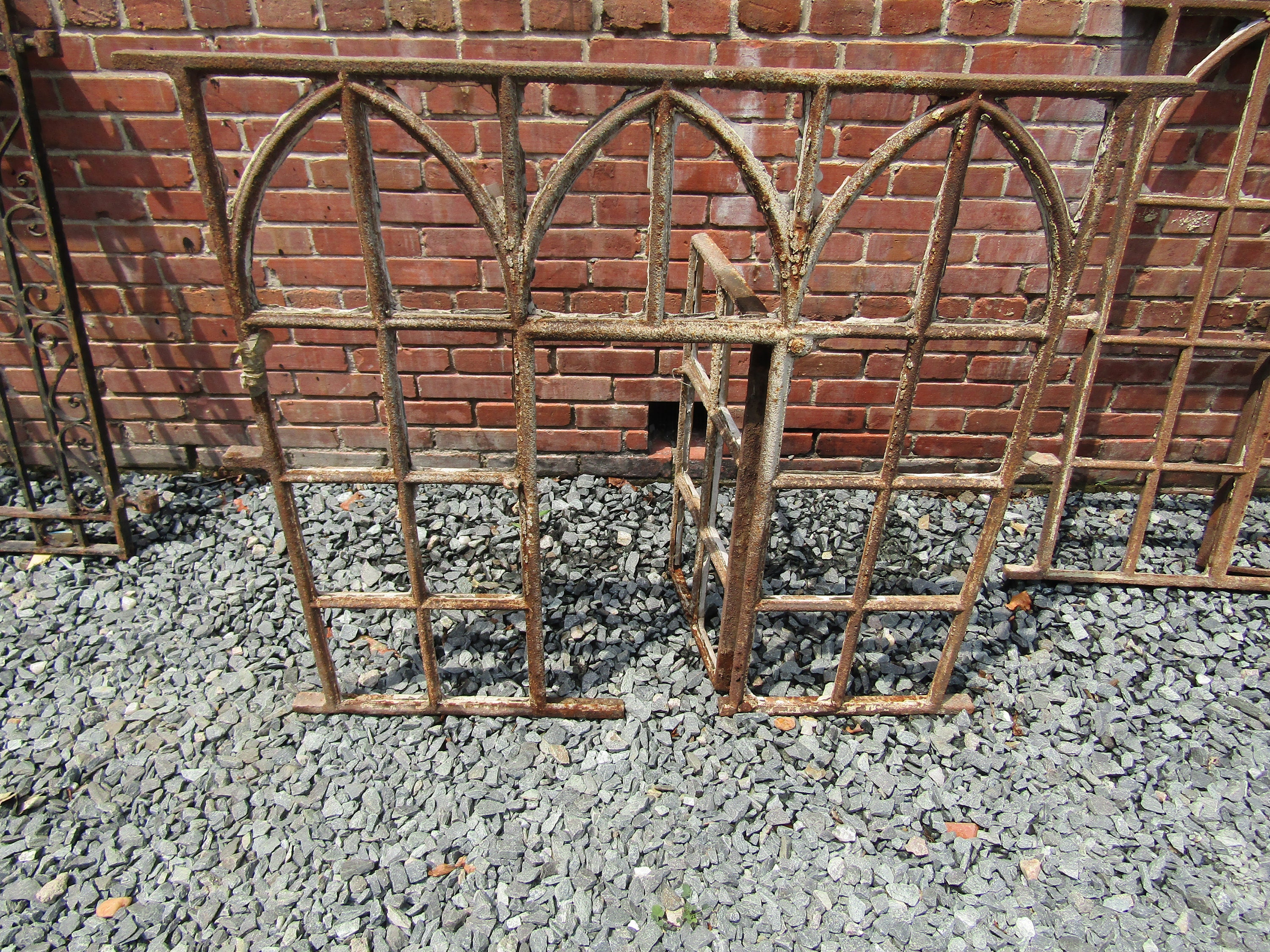 English Cast Iron Gothic Prison Cell Windows 1800s Garden Art - Etsy