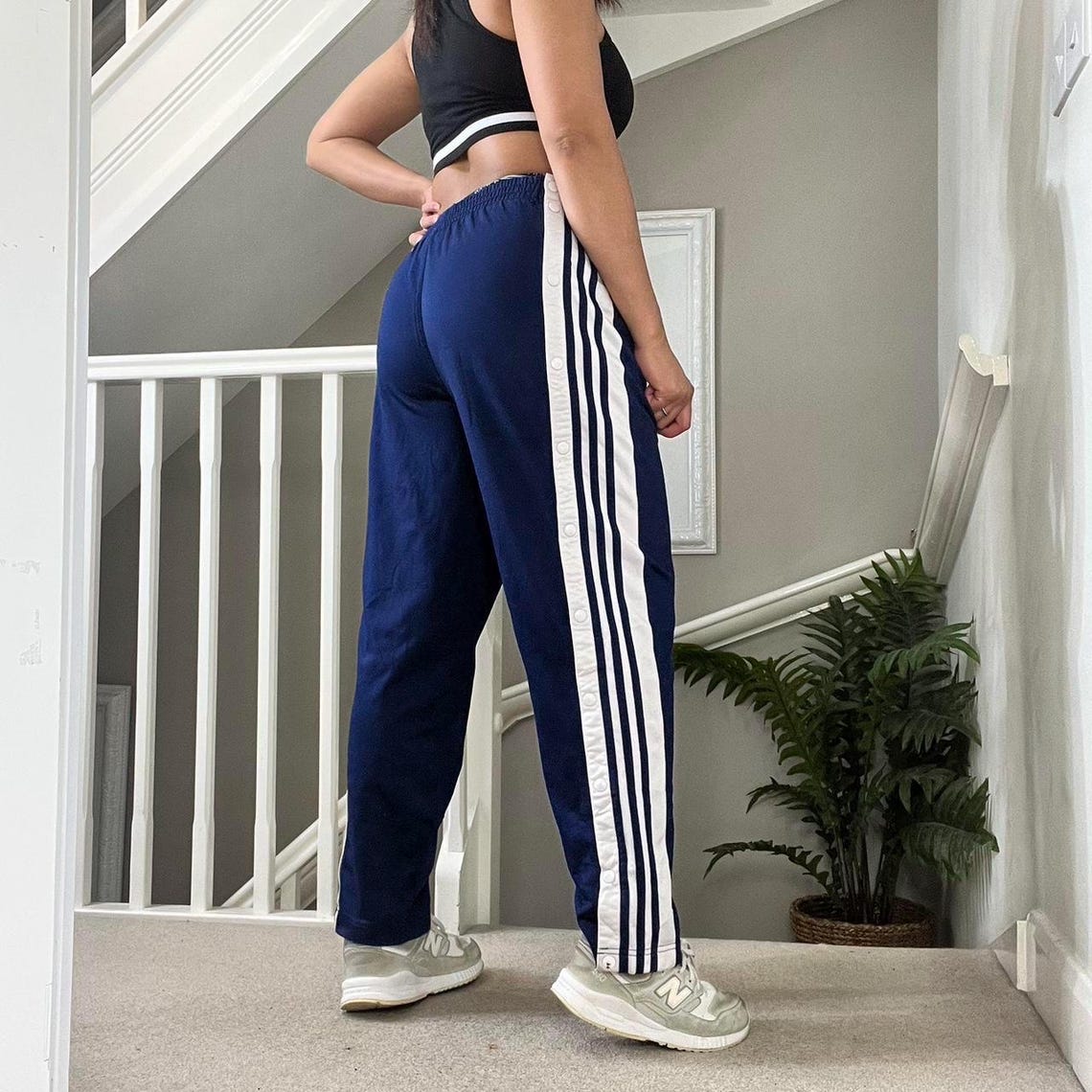 00s Adidas Originals Side Popper Adicolour Loose Fit Softshell Track ...