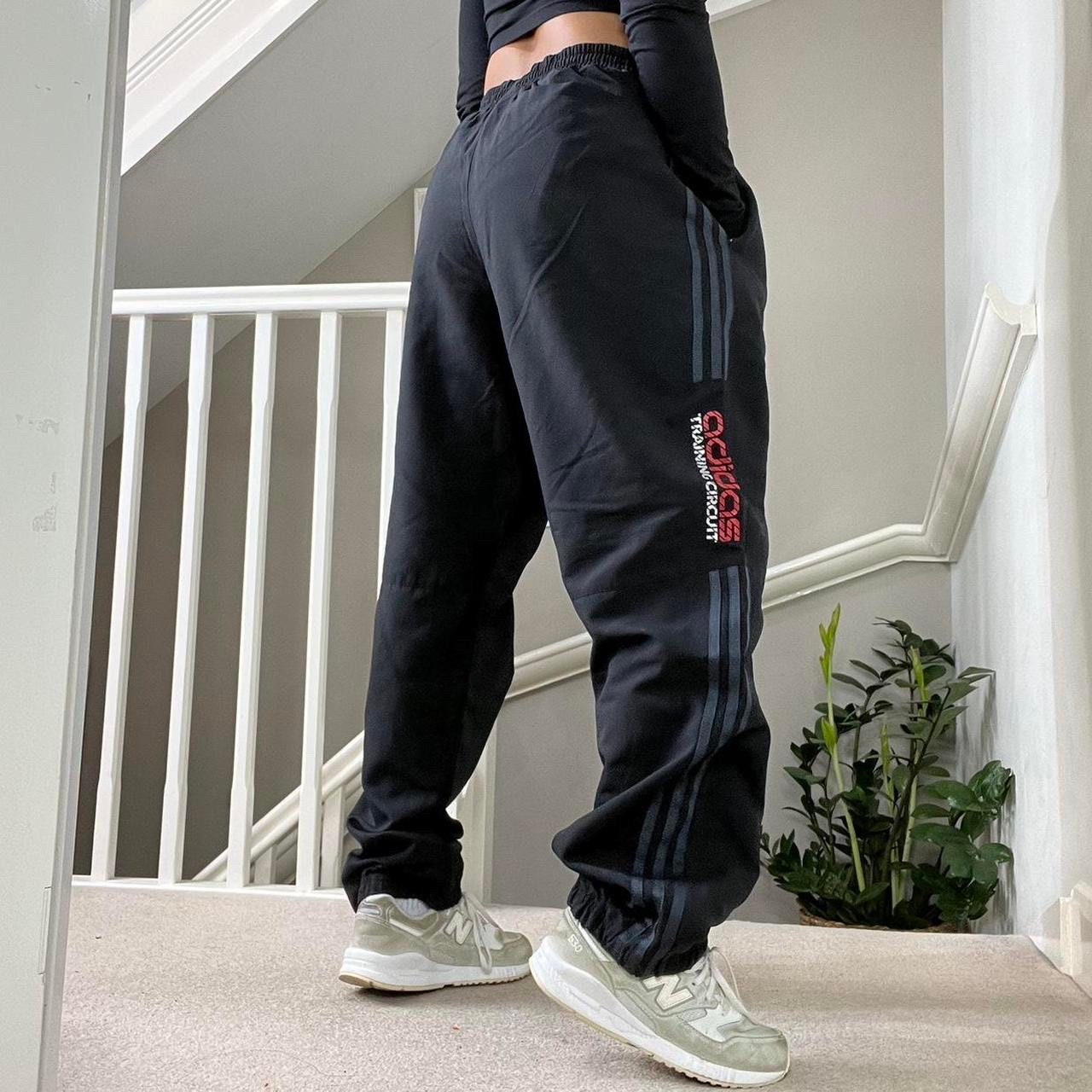 Adidas Trackies Tracksuit Bottom Track-pants Size L Unisex Rare Vintage ...