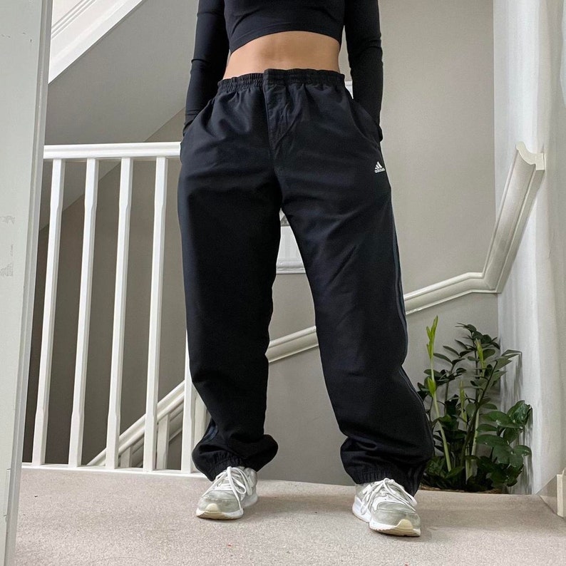 Adidas Trackies Tracksuit Bottom Track-pants Size L Unisex Rare Vintage ...