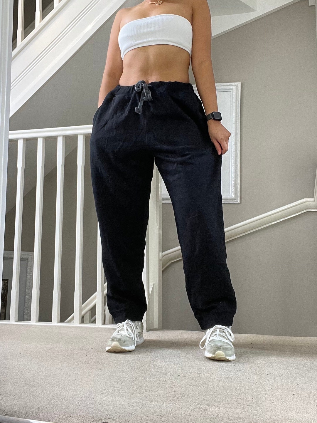 Nautica Baggy Fit Tapered Leg Joggers Track Pants Trackies Size L ...