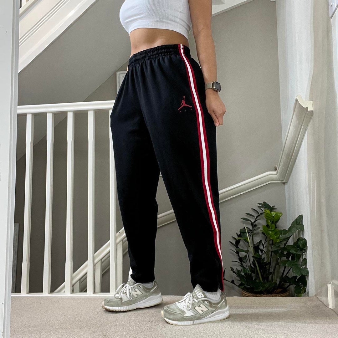 Air Jordan Softshell Tapered Track Pants Tracksuit Bottom Black ...