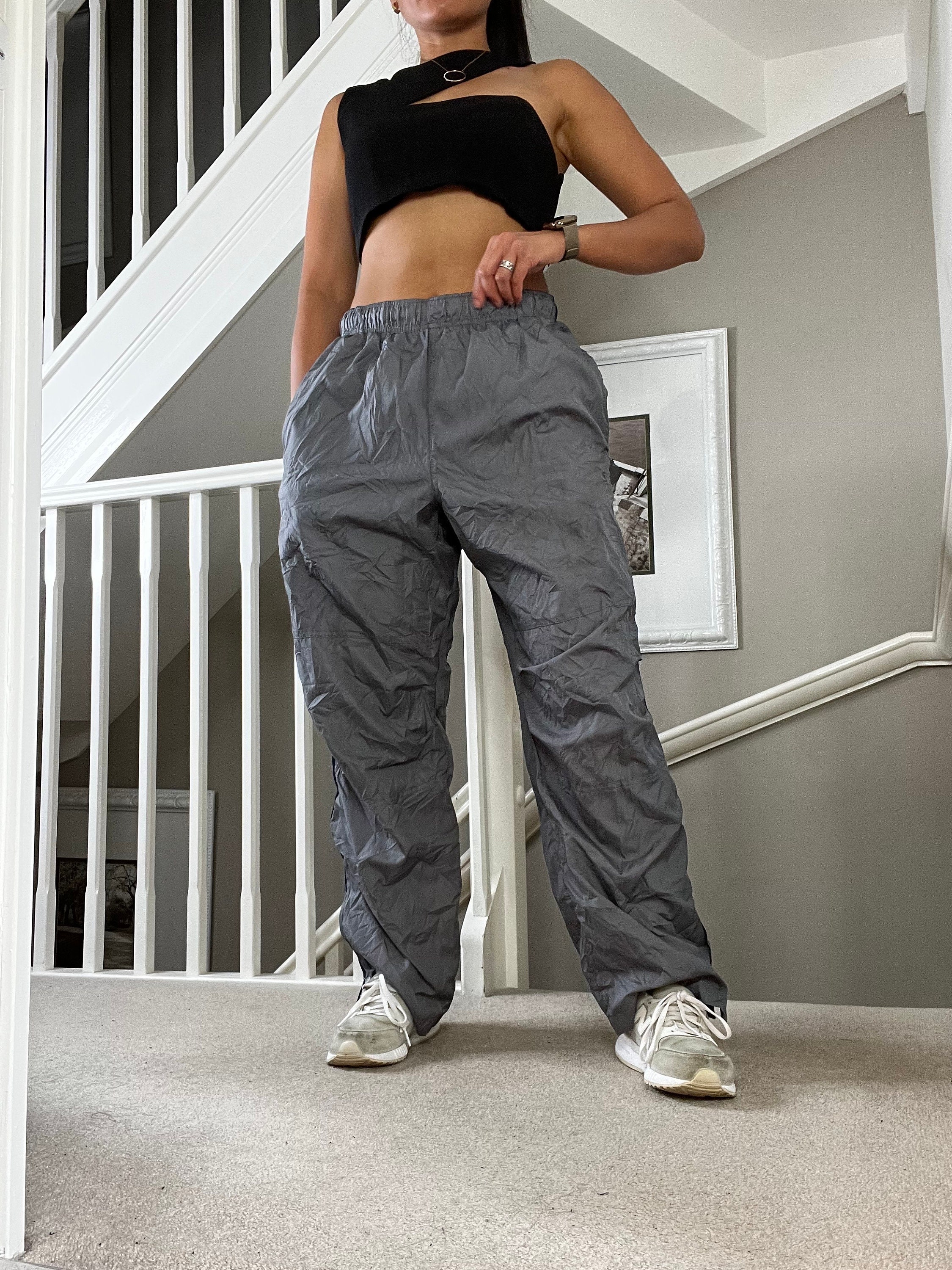 Vintage Starter Baggy Fit Straight Leg Windbreaker Track Pants - Etsy