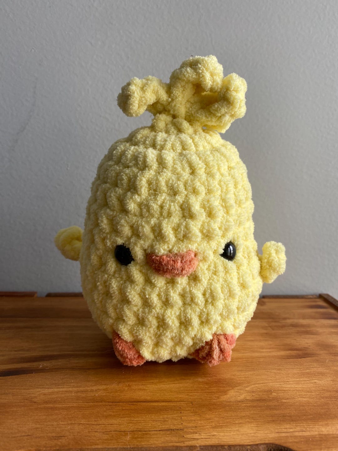 Handmade Crochet Baby Chicken Chick Stuffed Animal Stuffy - Etsy