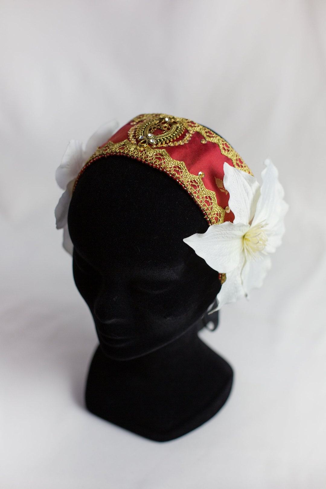 Ats/tribal Fusion/gypsy Headdress - Ats/tribal Fusion/gypsy Headband - Etsy