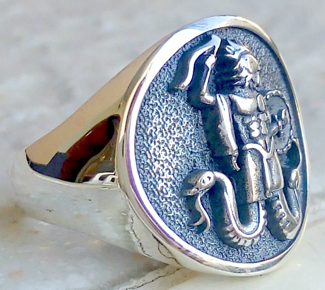 Abraxas Gnostic Gnosticism Magic Talisman Templars Handmade 3D | Etsy