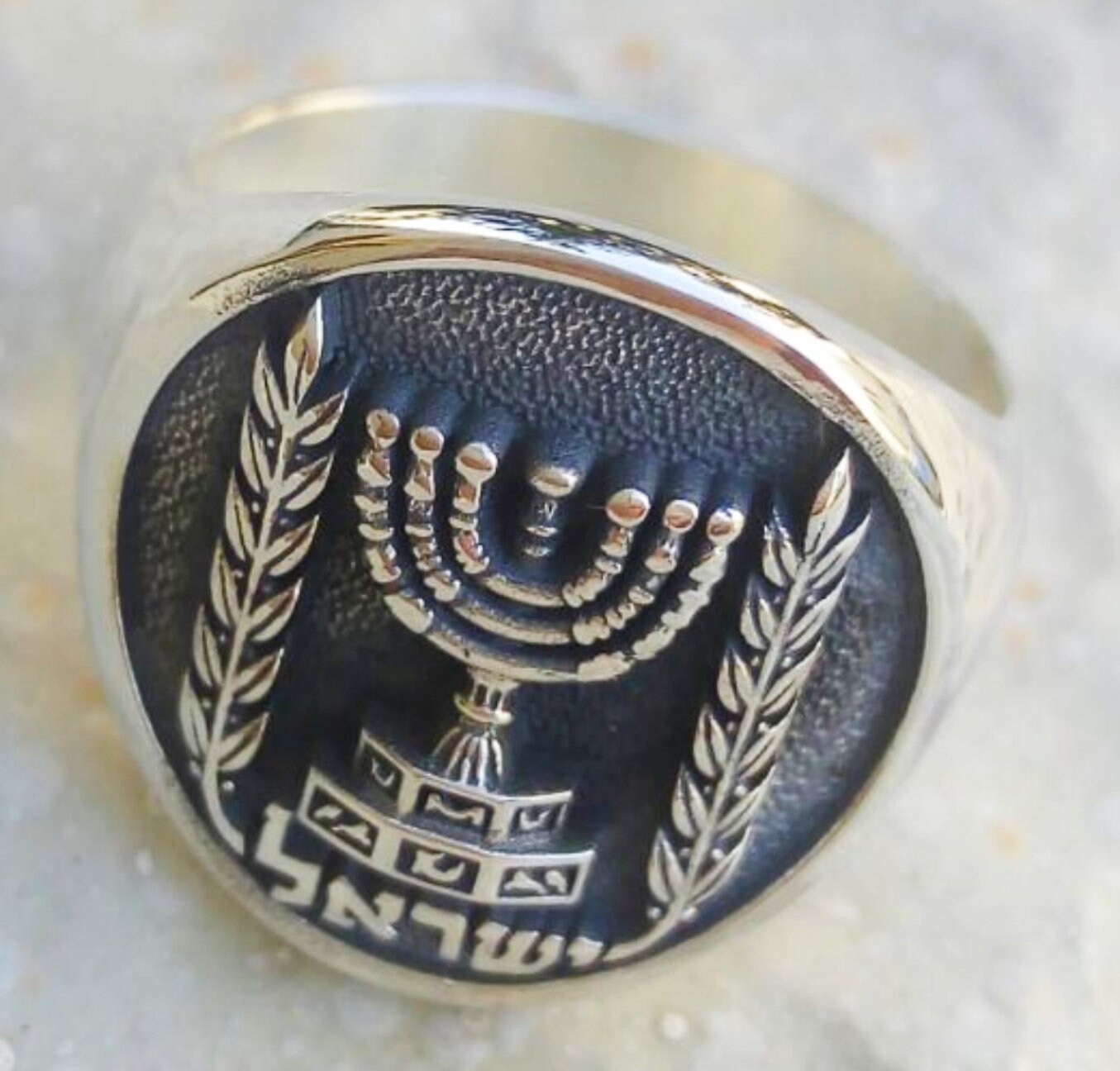 Emblem of the State Israel Menorah Israeli 1/2 Agorot Lira | Etsy