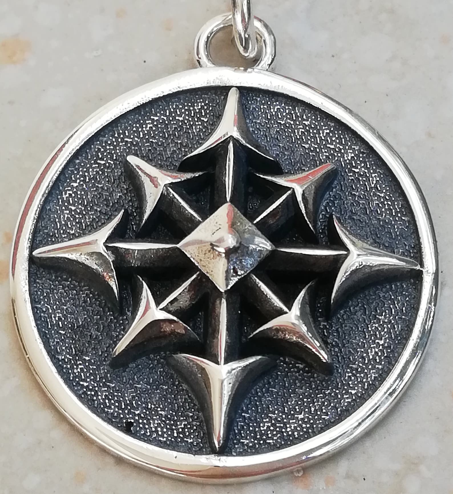 Symbol of Chaos Wheel of Chaos, 8 Pointed Star of Chaos Handmade 3D ...