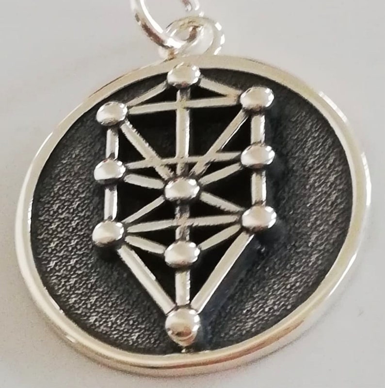 Sephiroth Kabbalah Tree of Life Handmade 3D Pendant Solid | Etsy