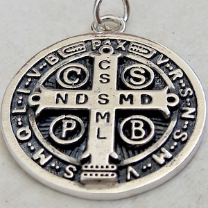 St Benedict Exorcism Cross Demon Protection Ghost Hunter Handmade 3D ...