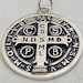St Benedict Exorcism Cross Demon Protection Ghost Hunter Handmade 3D ...