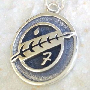 Boba Fett Chest Insignia Star Wars Handmade 3D Pendant Solid Sterling ...