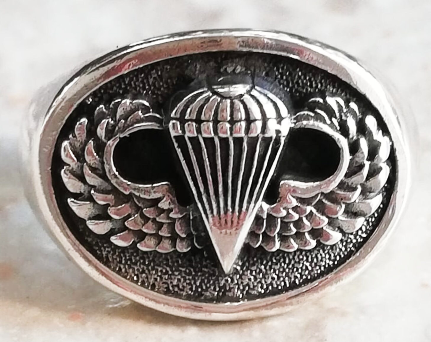 US Army Airborne Ranger Jump Wings Parachute Badge Paratrooper Handmade ...