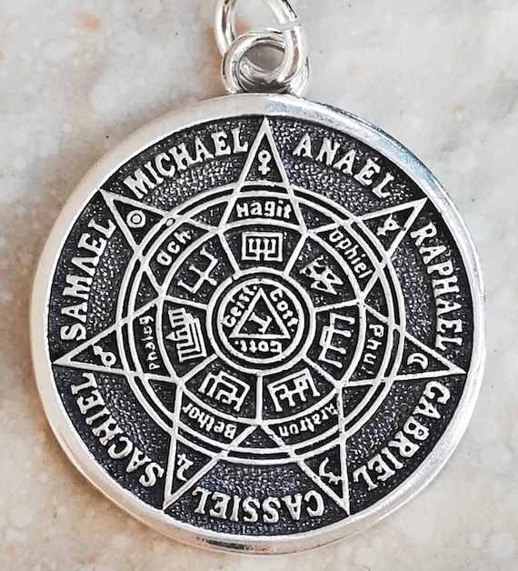 The Seal of the Seven Archangels Arbatel Spirits Seals of - Etsy