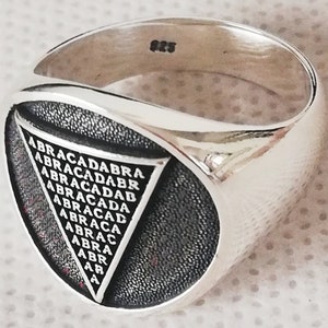 Abracadabra Abraxas Cabalistic, Magic Occult Esoteric Amulet Ancient ...