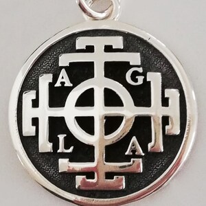 John Dee’s AGLA, Sigil Wheel of Fortune, Ancient Symbol of Luck ...