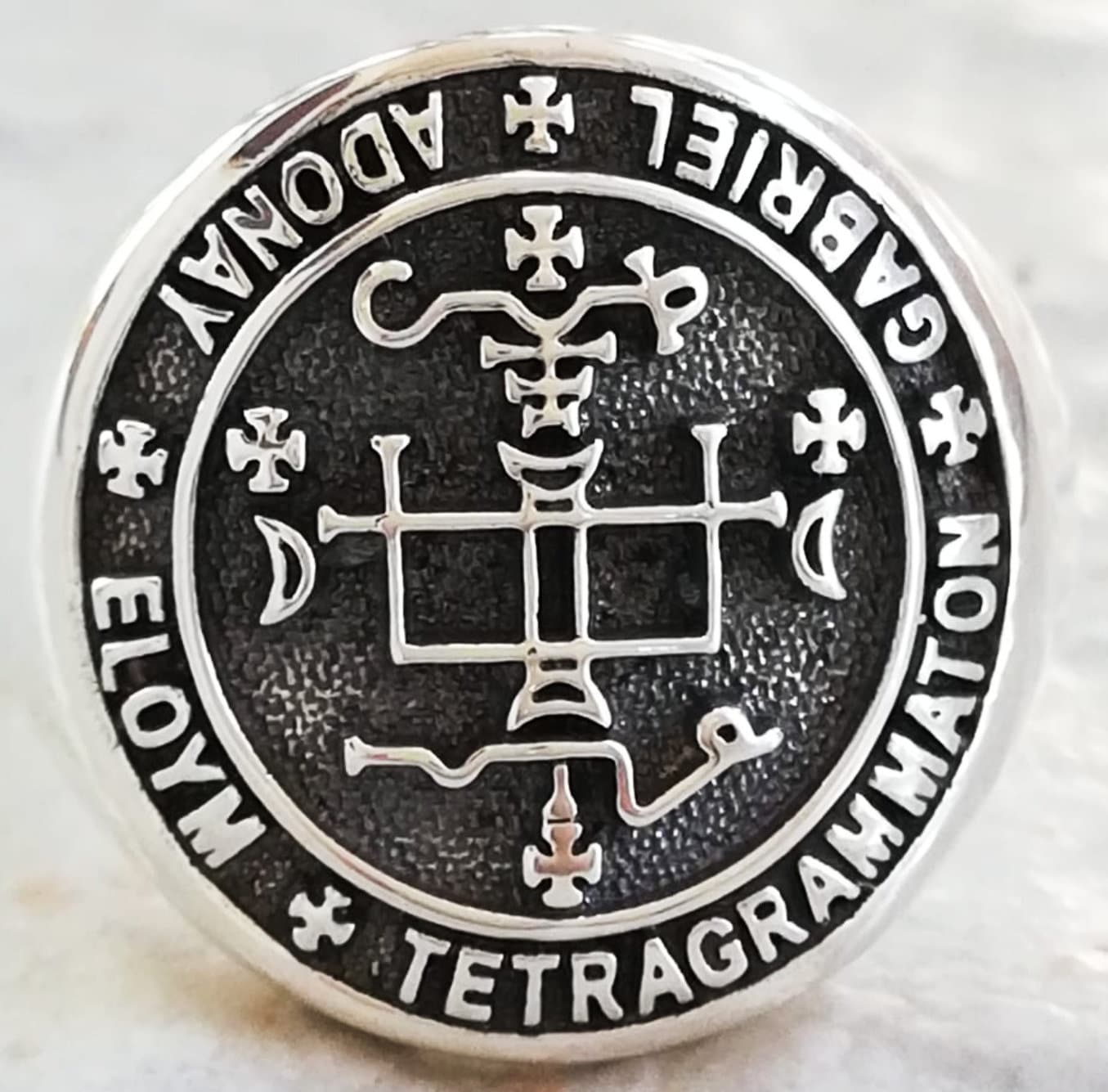 Seal of the Archangel Gabriel God is my strength Sigil of the | Etsy