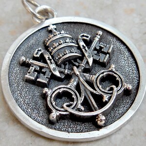 Vatican Christianity Crossed Keys Crown St. Peter Papal Keys Handmade ...