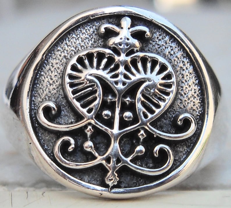 Erzulie Freda Voodoo Handmade 3D Ring Solid Sterling Silver - Etsy