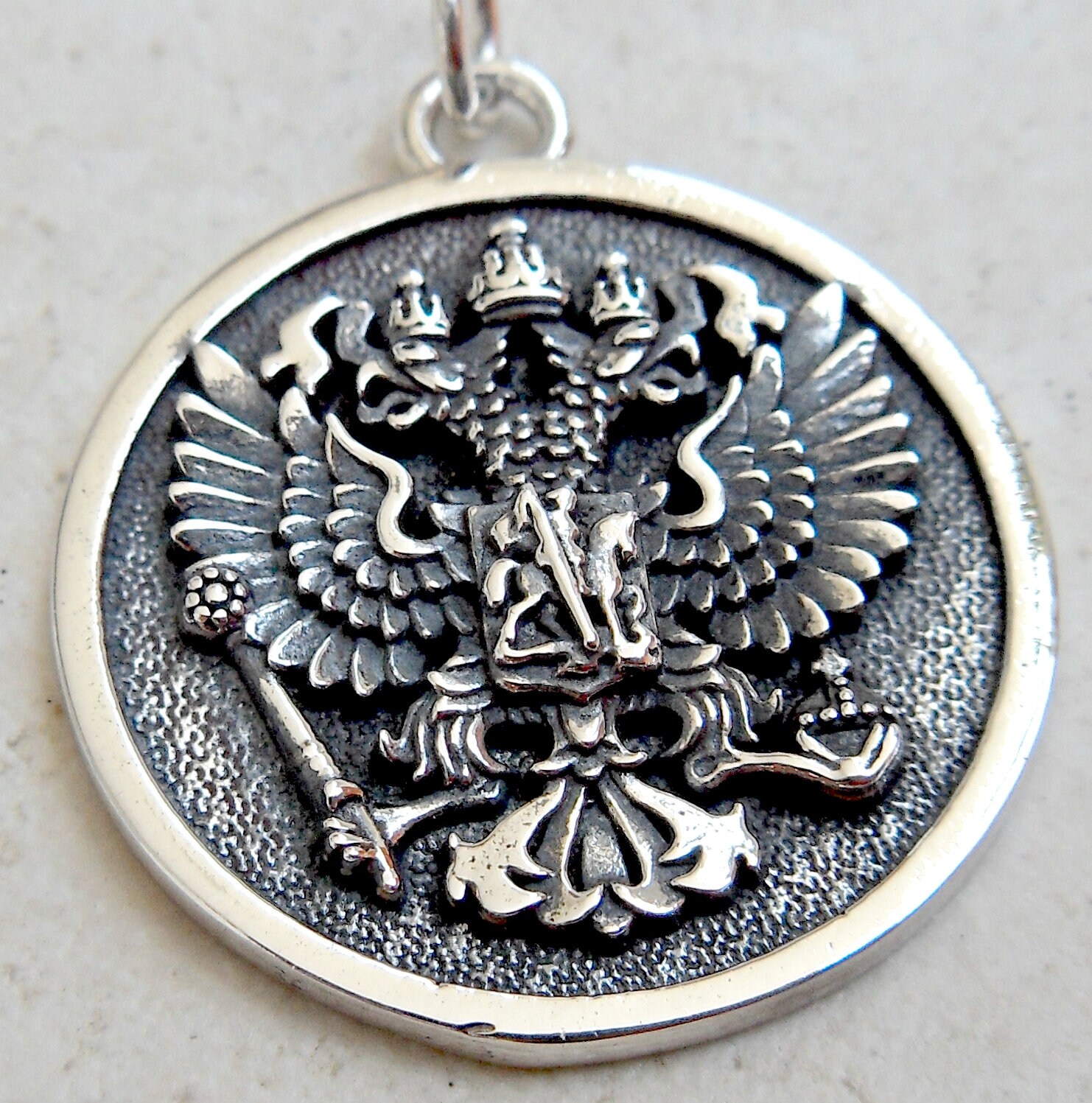 Double Headed Russian State Imperial Eagle Crest Coat of Arms - Etsy