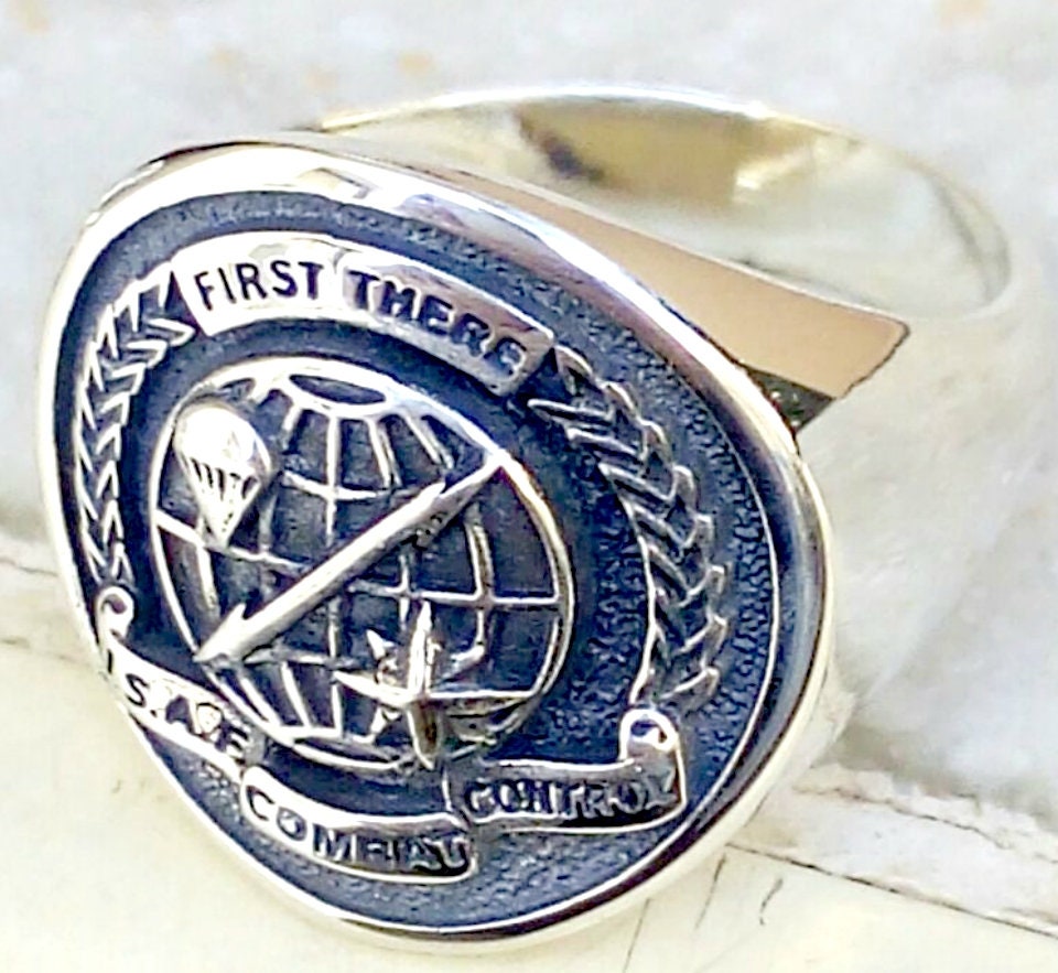 United States Air Force Combat Control Team Handmade 3D Ring | Etsy