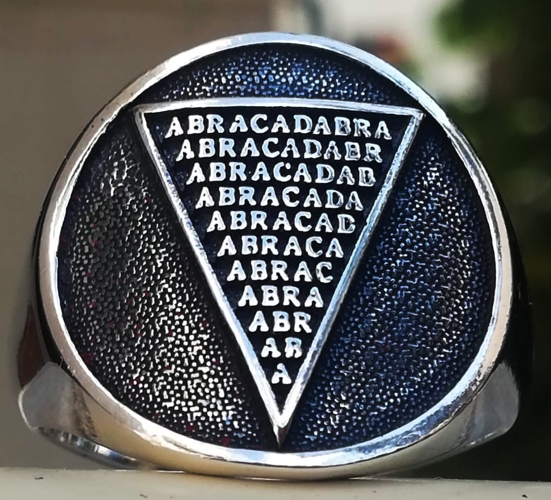 Abracadabra Abraxas Cabalistic, Magic Occult Esoteric Amulet Ancient ...