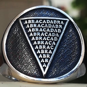 Abracadabra Abraxas Cabalistic, Magic Occult Esoteric Amulet Ancient ...
