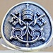 Vatican Christianity Crossed Keys Crown St. Peter Papal Keys Handmade ...