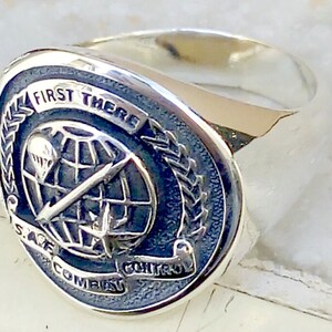 United States Air Force Combat Control Team Handmade 3D Ring - Etsy